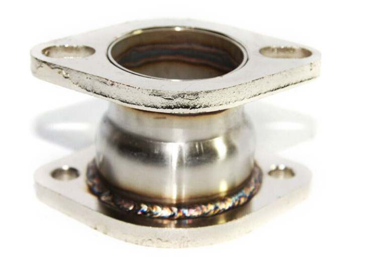 2.5"to 3" 2-Bolt Catback Muffler Extension Adapter Straight Stainless ...